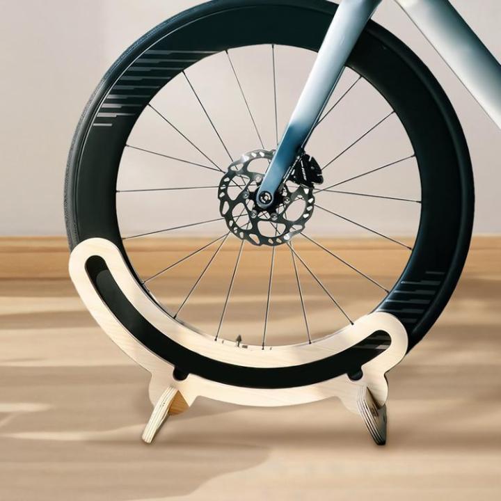 Wooden Cycle Stand Floor Mountain Cycle Parking Rack Cycle Floor ...