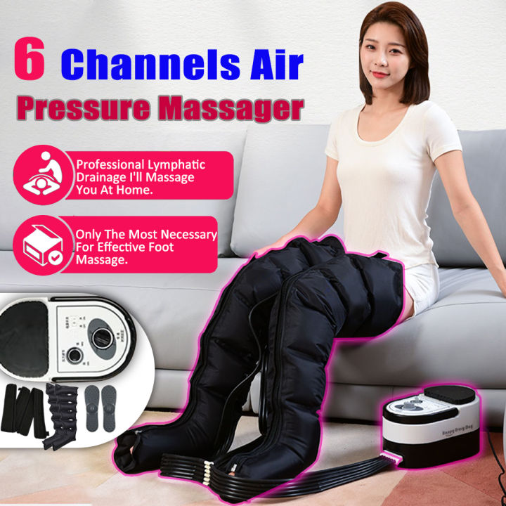 Thigh Air Compression Pressure Massager,Relieve Varicose Veins,Restless ...