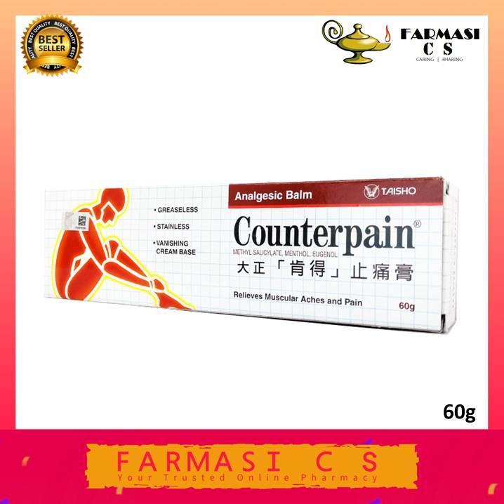 Counterpain Analgesic Balm 60g EXP:08/2027 [ Menthol Methyl Salicylate ...