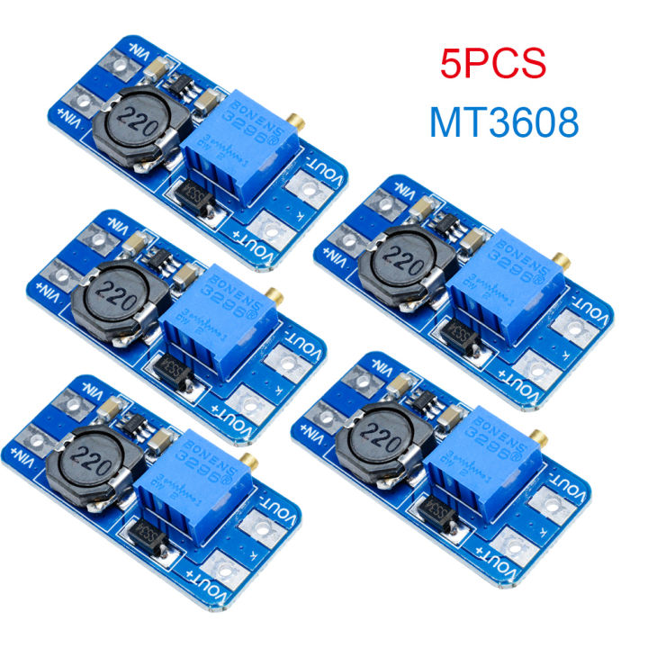 [In Stock] Original Diymore 5PCS MT3608 2A DC-DC Step Up Power Apply ...