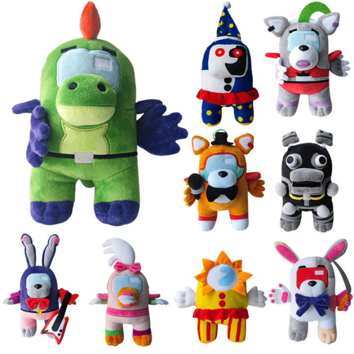 Children's plush toys Sundrop fnaf, moondrop boss horror doll, soft ...