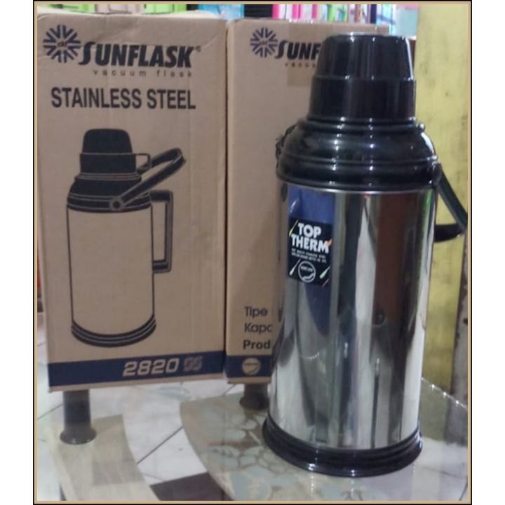 TERMOS AIR PANAS TERMOS SUNFLUSK STAINLESS 3,2 LITER FREE BUBBLEWRIPE ...