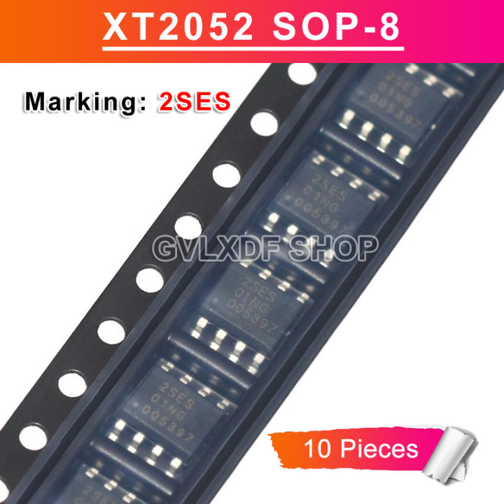 2SES XT2052ของแท้10ชิ้น SOP8 01FA XT2052Y2ASR-G ชิปวงจรรวมระบบจัด ...