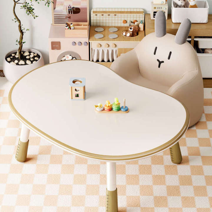 Peanut Table Kindergarten Table Adjustable Lift Children S Learning ...