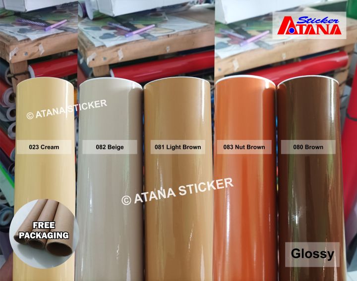 Skotlet Coklat Muda Tua Glossy Cokelat Kacang Cream Krem Beige Mocca ...