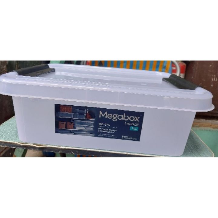 MEGABOX STORAGE BOX 20LITERS MG 674 | Lazada PH