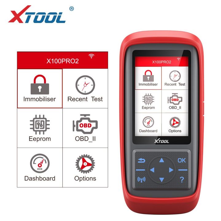 XTOOL X100 Pro2 Auto Key Programmer with EEPROM Adapter | Lazada PH