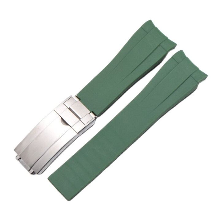 High Quality Rubber Watch Strap for Rolex Water Ghost Series 20mm 21mm ...