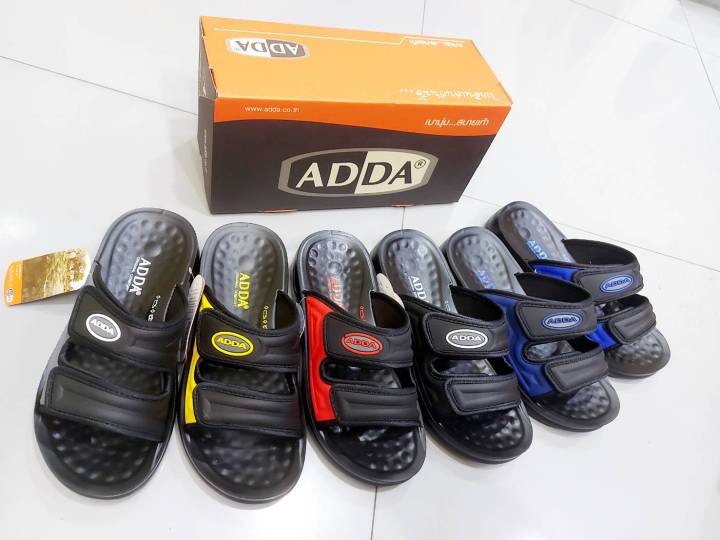 ADDA 7MA03 รองเท้าสวมแอ้ดด้า รองเท้าแตะผู้ชาย | Lazada.co.th