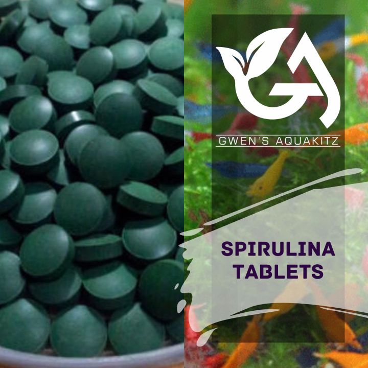 Spirulina Tablets for fish and shrimps | Lazada PH