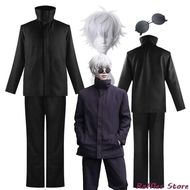 Phim Hoạt Hình Jujutsu Kaisen Gojo Satoru Trang Phục Cosplay Đồng Phục ...