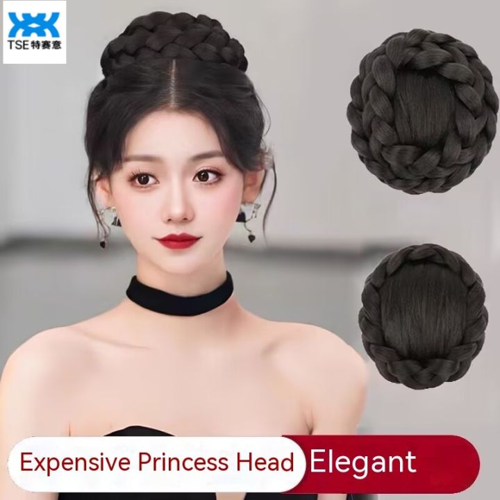 Tse วิกเสื้อคลุมเจ้าหญิงสูงส่งดีไซน์ชุดแต่งงานสำหรับเจ้าสาว Xc-Zhaorui-01แหวนผมปลอมหัวบอลสไตล์ ...