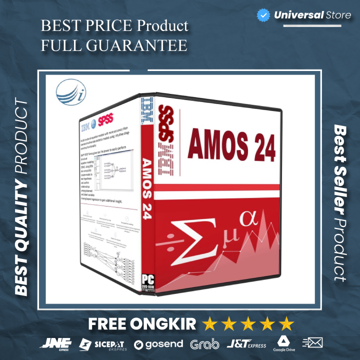 Program IBM SPSS AMOS 24 26 Full Version Premium Lifetime - Pengolah ...