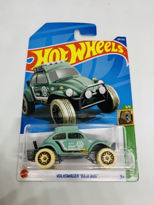 HOTWHEELS HOT WHEELS VOLKSWAGEN BAJA BUG HIJAU TOSCA MUD STUDS DIECAST ...