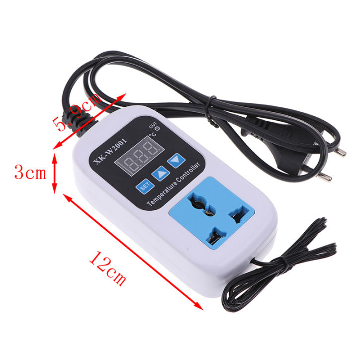 【แฟลชเซล】 Ac 110 220v Digital Thermostat Regulator Temperature Controller Microcomputer Lazada