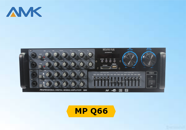 Megapro Plus MP Q66 Stereo Mixing Amplifier | Lazada PH