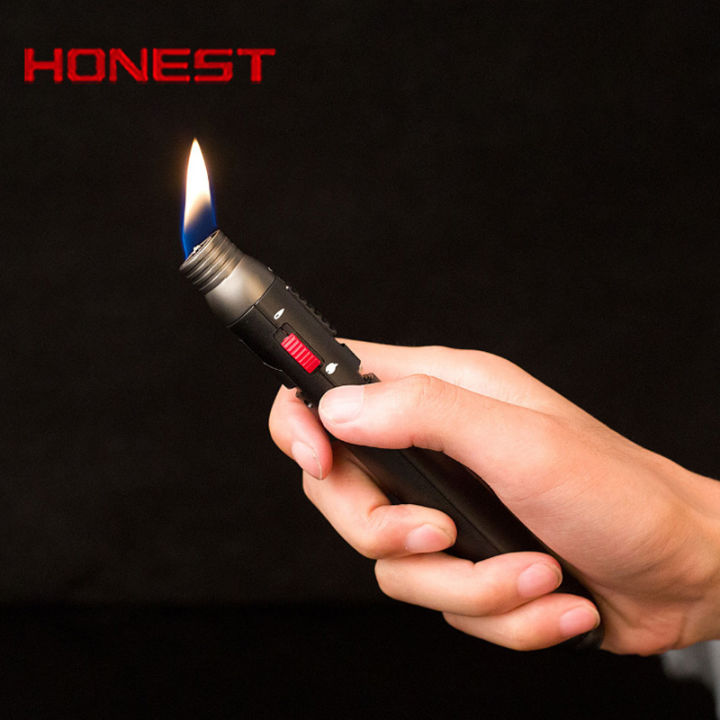 HONEST 503 1521 Jet Soft Flame Lighter 2 in 1 Refillable Gas Lockable ...