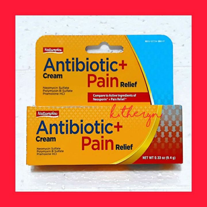 Natureplex ANTIBIOTIC CREAM & PAIN RELIEF (9.4G) | Lazada PH