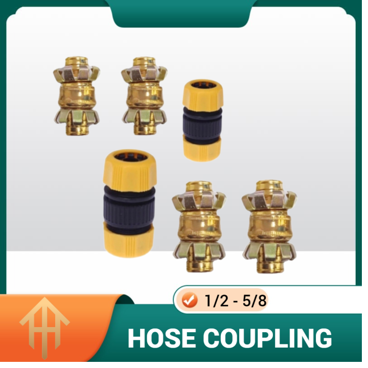 Quick Coupling Hose Connector Hose Connection 1/2 , 5/8 | Lazada PH