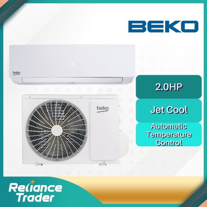 Beko Air Conditioner (2.0 HP) R32 Non-Inverter BLFOM 180 | Lazada