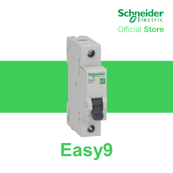 Schneider Electric Easy9 MCB 1P 6A C 4500A 230V Miniature | Lazada