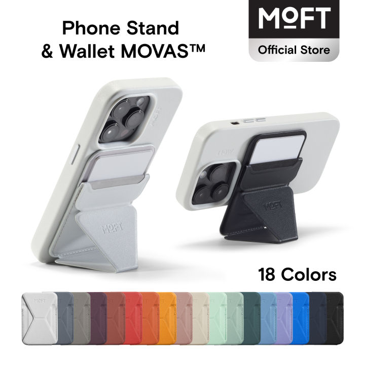 MOFT Snap on Phone Stand Wallet MOVAS™ - Magsafe Compatible | Lazada.co.th
