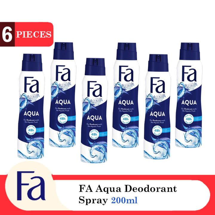 FA Aqua Deodorant Spray 200ml | Lazada Singapore