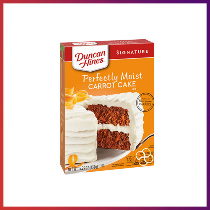 Duncan Hines Perfectly Moist Carrot Cake Mix 432g | Lazada PH