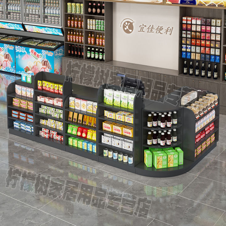 Supermarket cashier counter combination convenience store drugstore ...