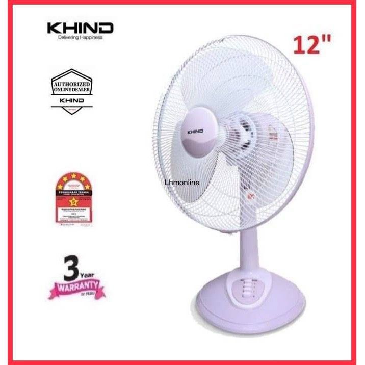 KHIND TABLE FAN 12" DESK FAN TF-1210SE KIPAS MEJA | Lazada