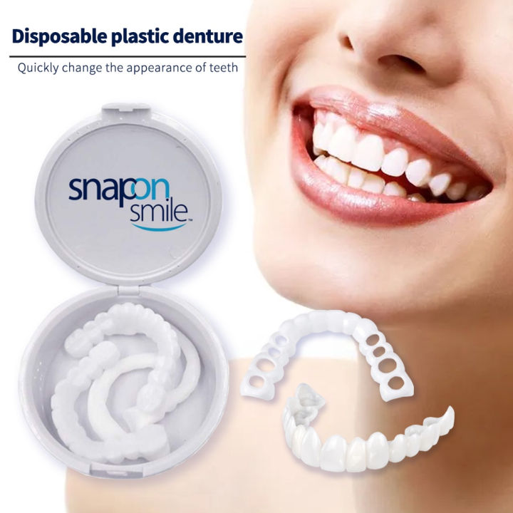Gigi Palsu Tinggal Pasang Snap On Smile 100% Original Authentic Veneer ...