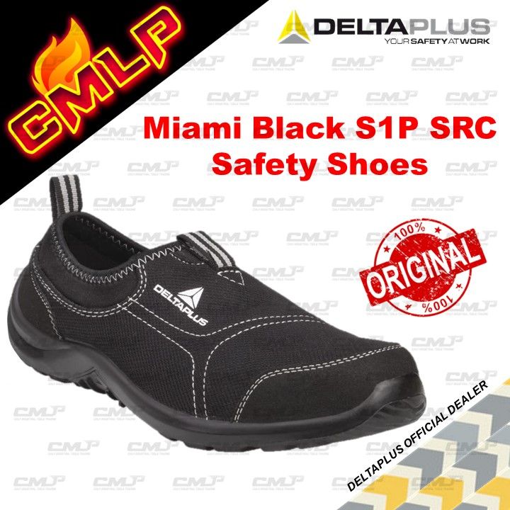 Delta Plus MIAMI S1P SRC Safety Shoes Original | MC ARC | Authentic ...