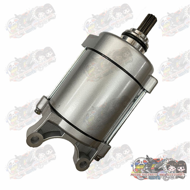 LJ Motorcycle rusi 125 starter motor for tmx 125, cg125, rusi | Lazada PH