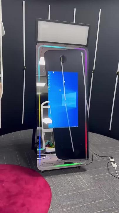 Drop Ship 70 Inch Mirror Magic Touch Screen Interactive Selfie Photo ...