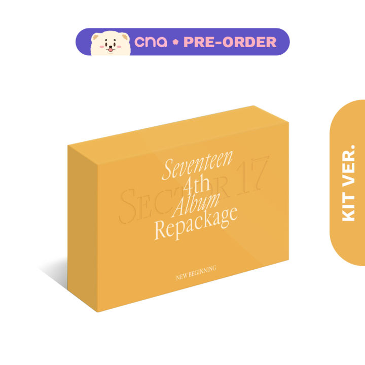 [PRE-ORDER] SEVENTEEN - Sector 17 (KiT Ver.) 4th Repackaged Album ...