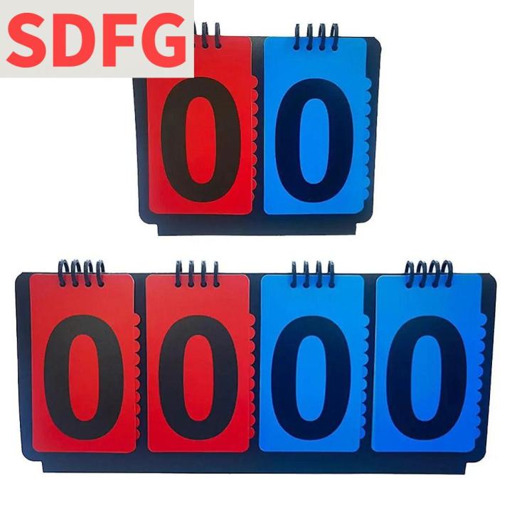 4-Digit Basketball Scoreboard Tabletop Counter Manual Competition Score ...