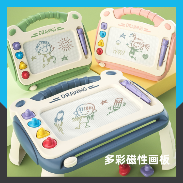 Magnetic Blackboard Learning Paint Magnetic Writing Tablet Children's ...