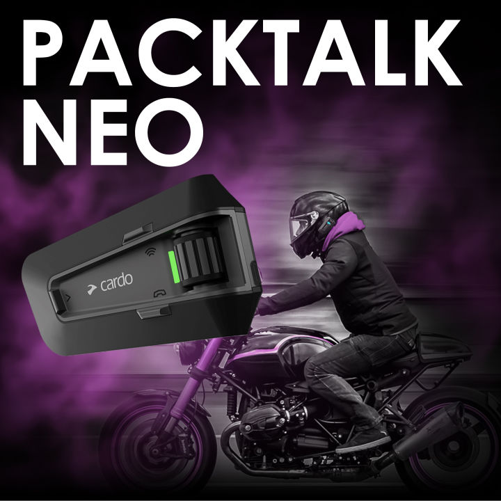 Cardo Packtalk Neo [SINGLE/DUO] JBL 40mm Speakers | Original | Speed ...