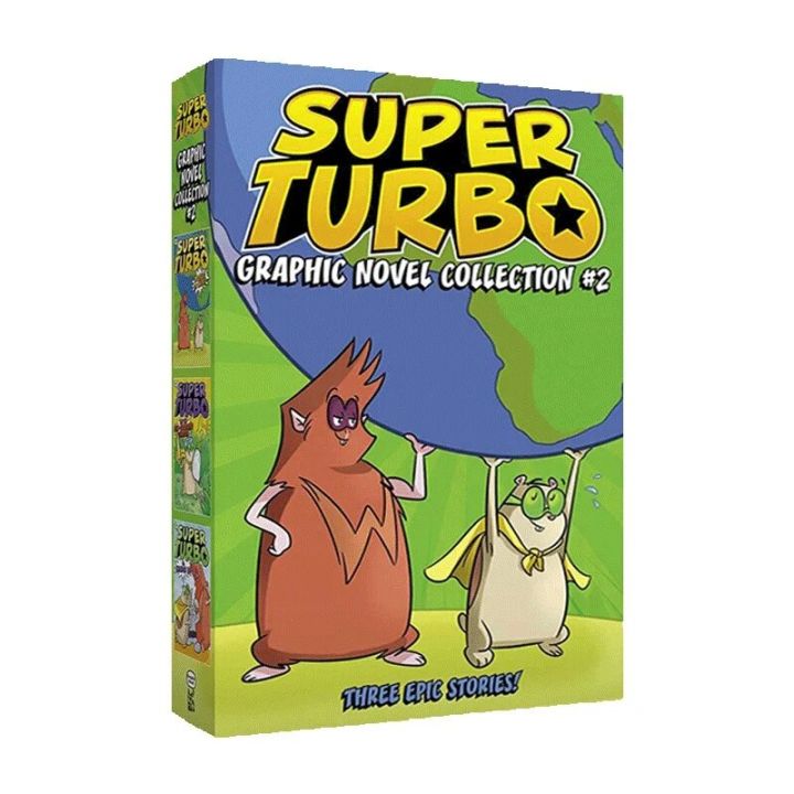 Milu Super Turbo Graphic Novel Collection Comic Original English Books ...
