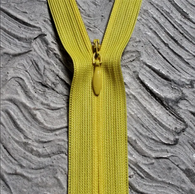 Resleting Jepang ZIPPER 50 cm 20 Inch Warna - Kuning Tua | Lazada Indonesia
