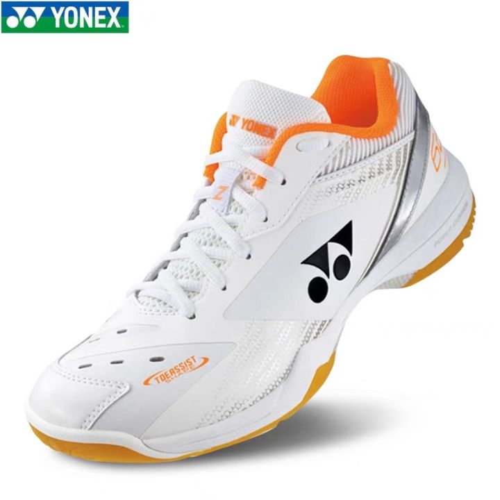 Kasut Badminton Yonex SHB65Z3WEX White Orange kasut sukan kasut selesa ...