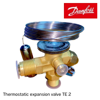 DANFOSS Thermostatic expansion valve T 2,TE 2 R404A/R507A Model ...