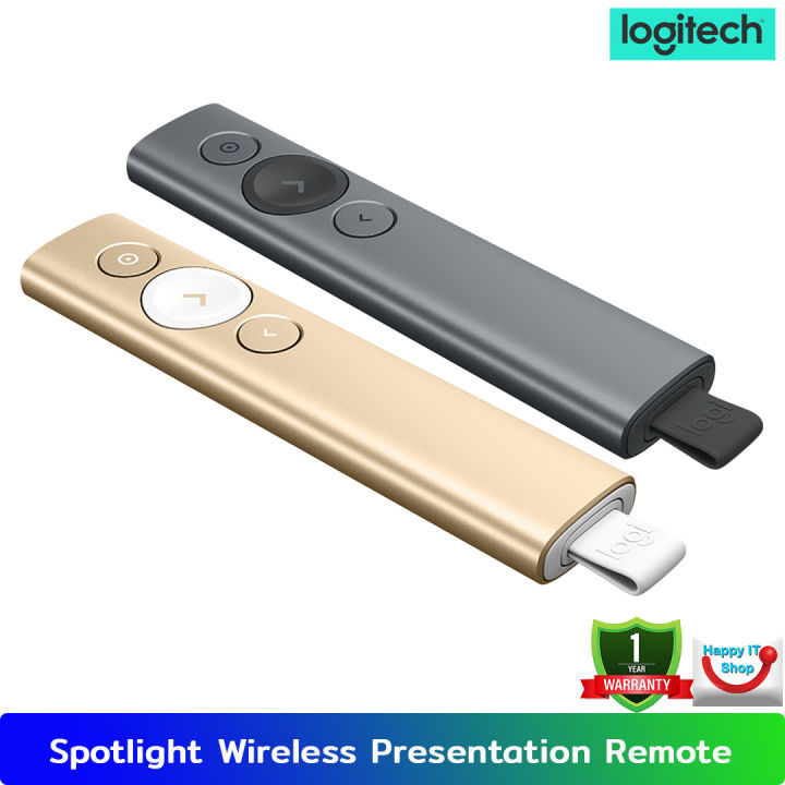 Logitech Spotlight Presentation Remote ดิจิทัลพอยเตอร์ขั้นสูง | Lazada ...
