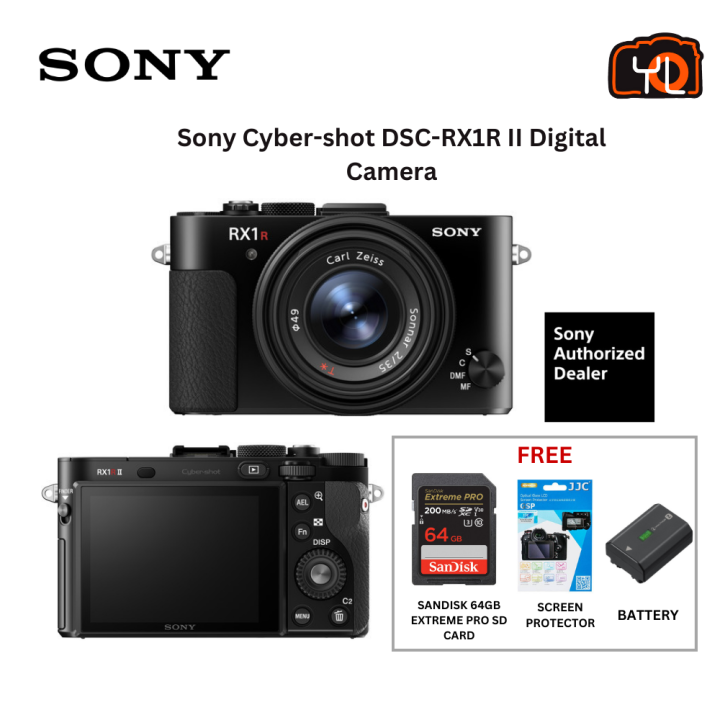 Sony Cyber-shot DSC-RX1R II Digital Camera | Lazada