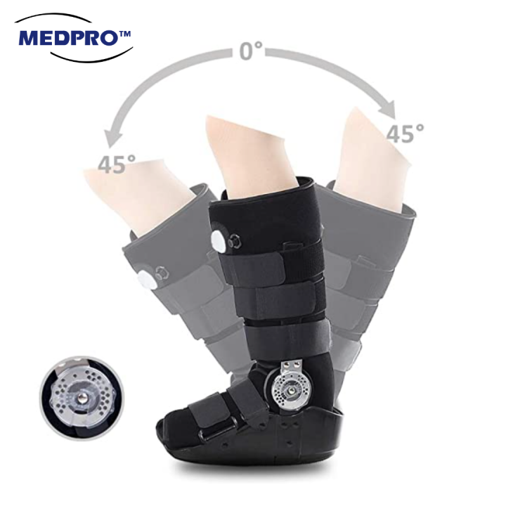 MEDPRO™ Short Air Compression Range of Motions Walker Boot For Anke ...
