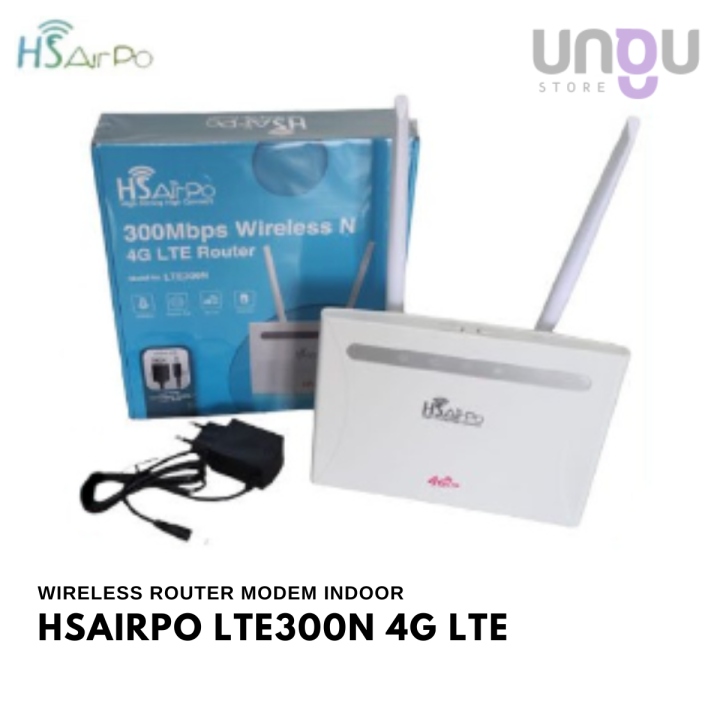 Modem 4G Portable HSAirpo LTE300 4G LTE 300Mbps Wireless N Router Modem ...