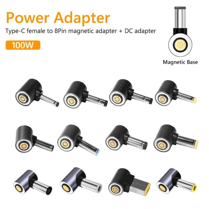 USB C Magnetic PD 100W Laptop Power Charger Supply Adapter Connector ...