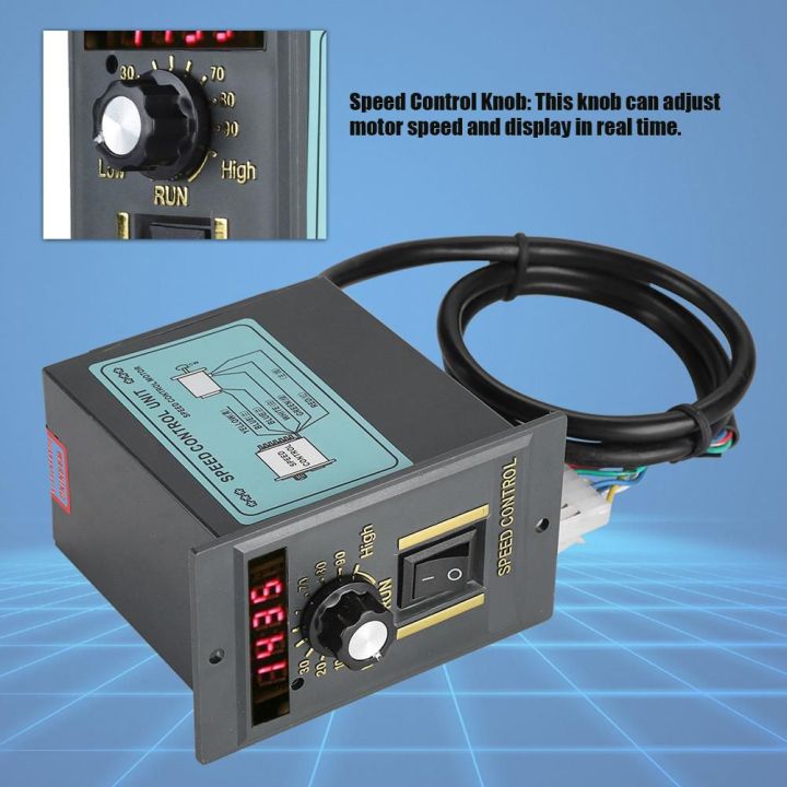 【ลดสุดใจ 】AC 220V Motor Speed Controller 50Hz 15-400W ปรับ Stepless ...
