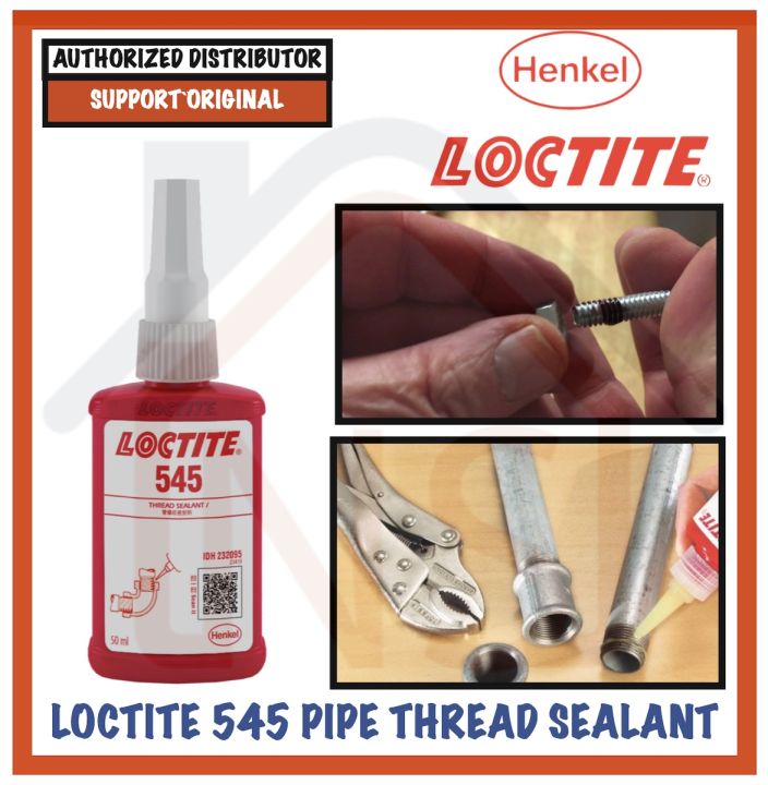 LOCTITE 545 Pipe Thread Locking Sealant 50ml | Lazada Singapore