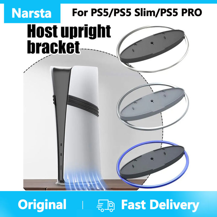Narsta mới verical đứng cho ps5 Pro & ps5 kim loại mỏng chủ chống trượt cơ sở cho PlayStation 5 ...